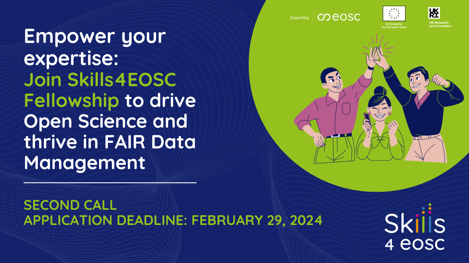 Skills4EOSC launches second call for Fellowship Programme